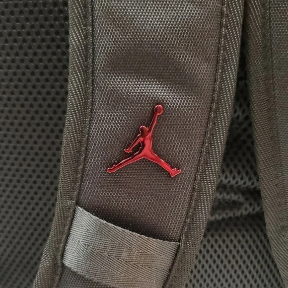 Jordan | Bags | Jordan Jumpman Black Cement Large Laptop Backpack ...